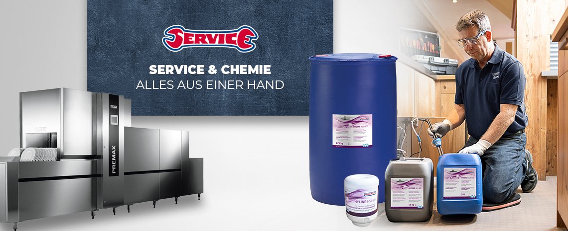 Chemie für Grossmaschinen | HOBART